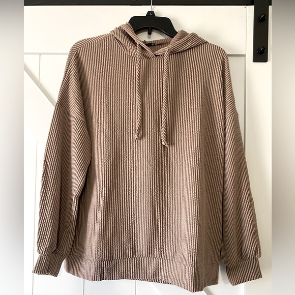 Staccato | Tops | Staccato Corded Hoodie Top Medium | Poshmark